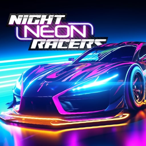 Night Neon Racers - Tea Games